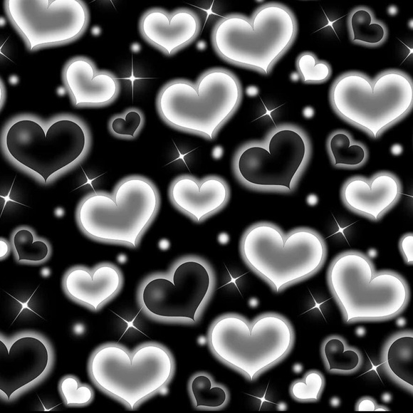 Art | 7x5ft Black Heart Y2k Photo Backdrop Birthday Photography Props ...